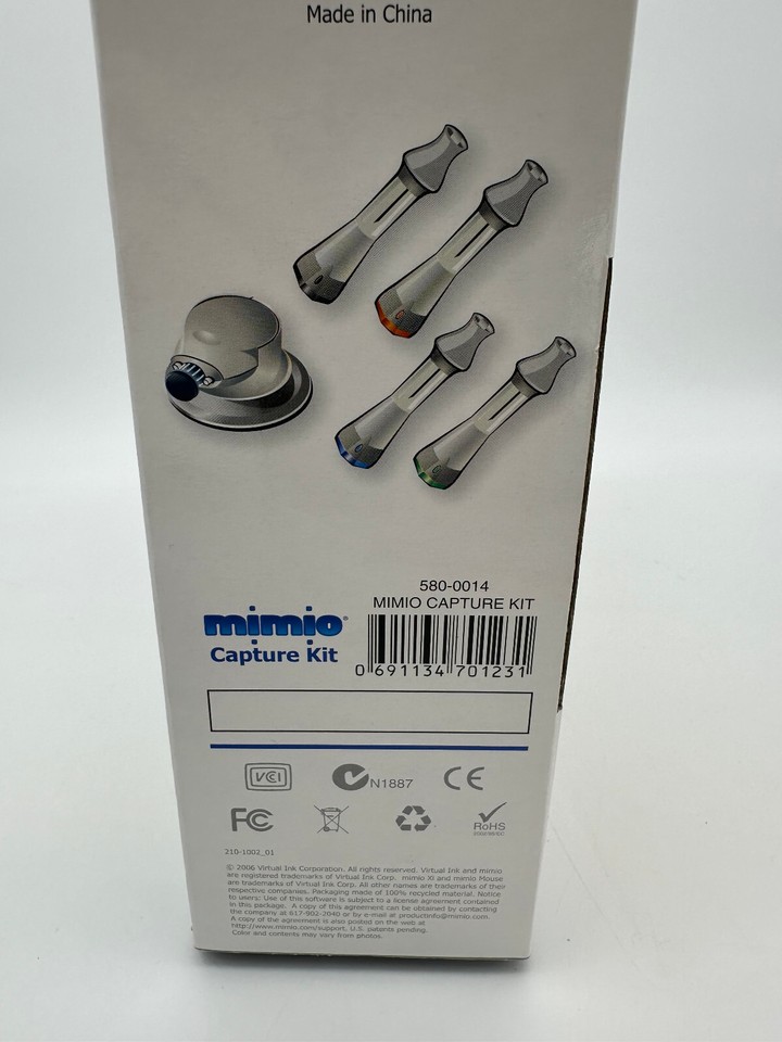 NEW! - Mimio Interactive & Capture Kit -Digital Whiteboard System ...