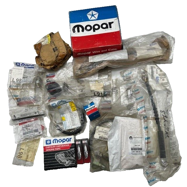 Huge Lot of 21 Mopar Assorted Parts New in Box/Bag Dodge Jeep Chrysler ...