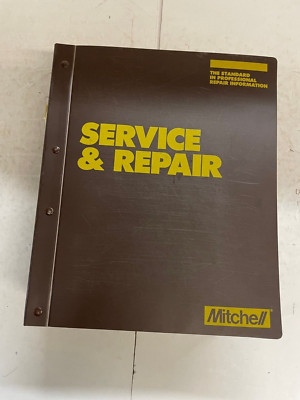 Mitchell Manual Engine Performance Service & Repair. Domestic, 1991 ...