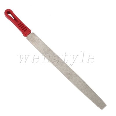 10Inch Diamond Coated Flat File 180 Grit Board for Glass Rock Filling ...