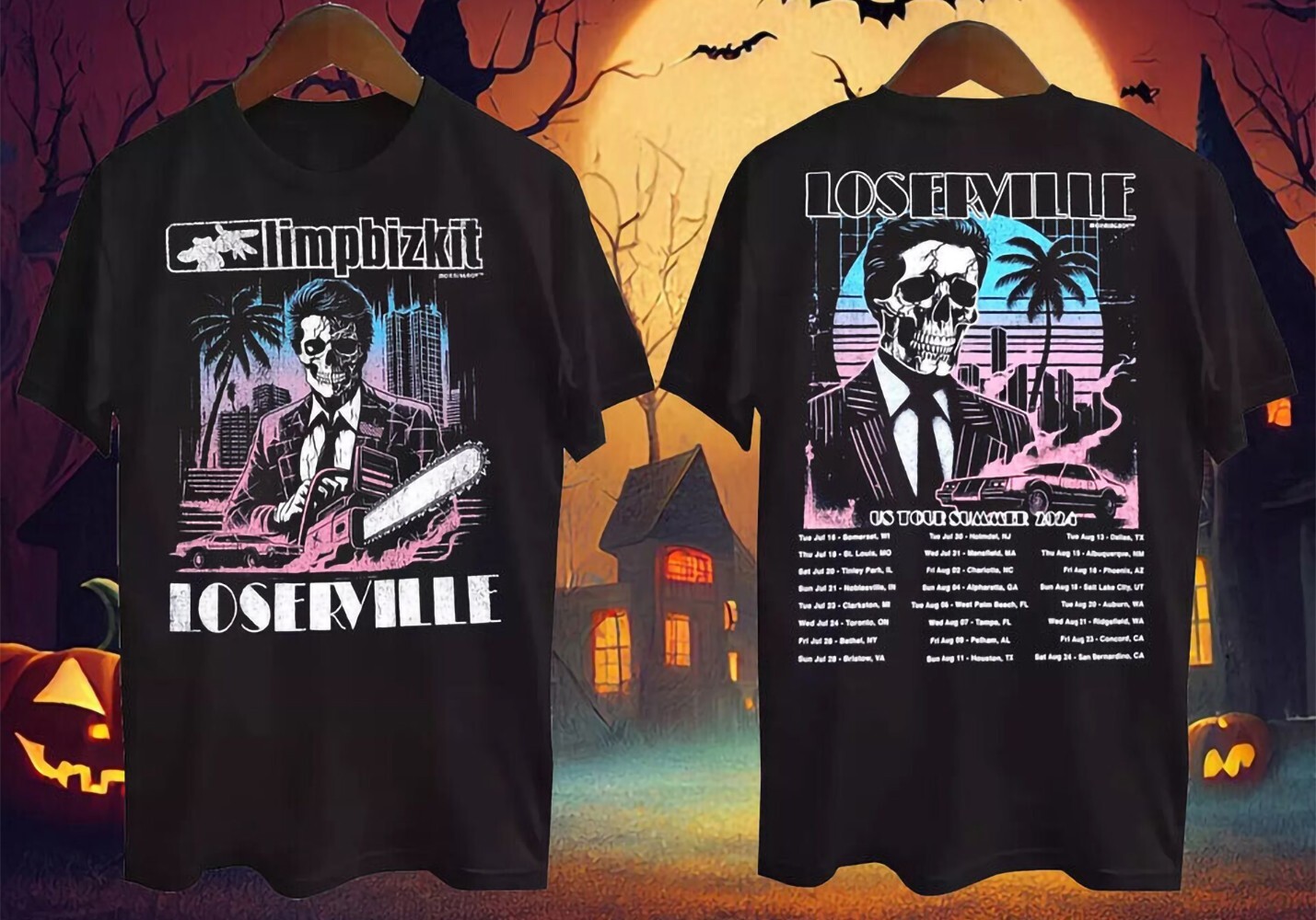 RARE!! Limp Bizkit LOSERVILLE 2024 Zombie Tour LL306 - Gem