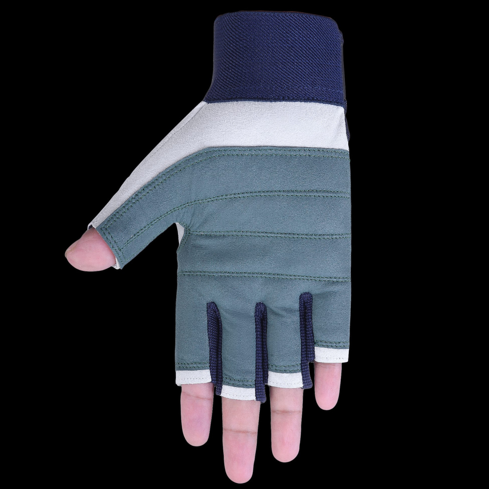 Amara Leather SAILING GLOVES/YACHTING GLOVES/BOAT ROPE GLOVES/CUT ...