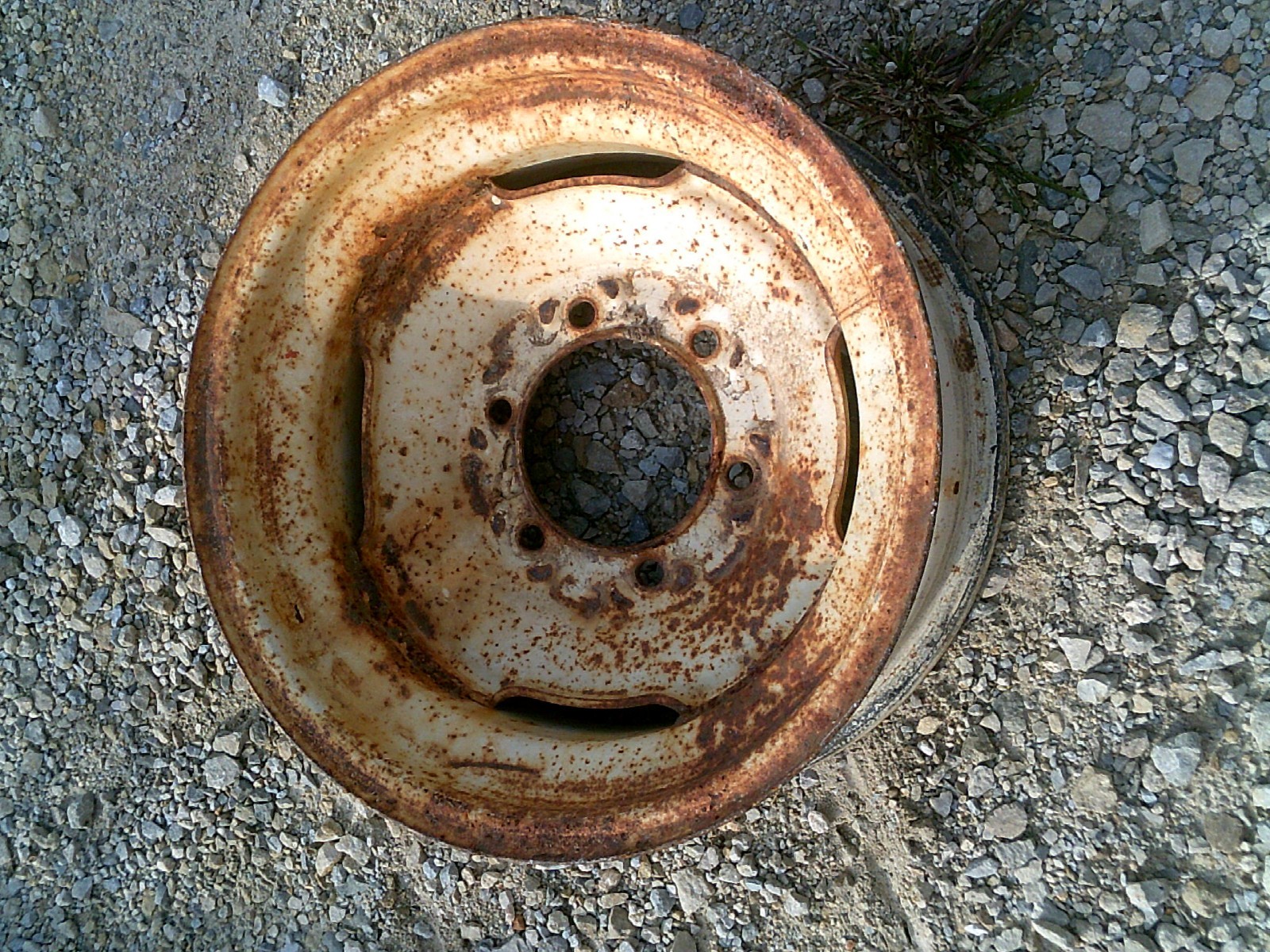 Oliver IH JD AC Ford Tractor front press steel 15" x 6" 6 bolt ...