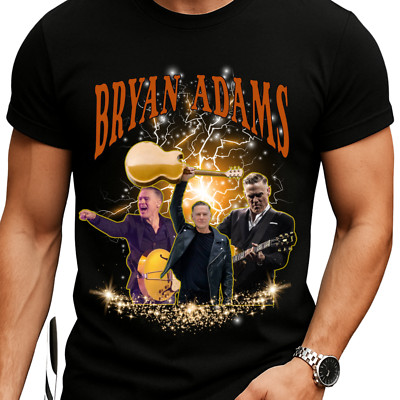 Bryan Adams concert Tshirt, Bryan adams merch, Roll up with the punches ...