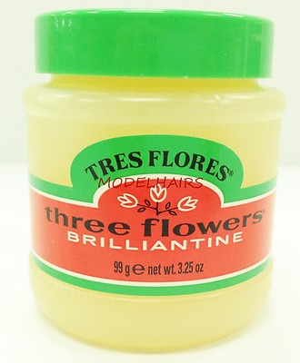 TRES FLORES THREE FLOWERS BRILLIANTINE POMADE 3.25oz 99g | eBay