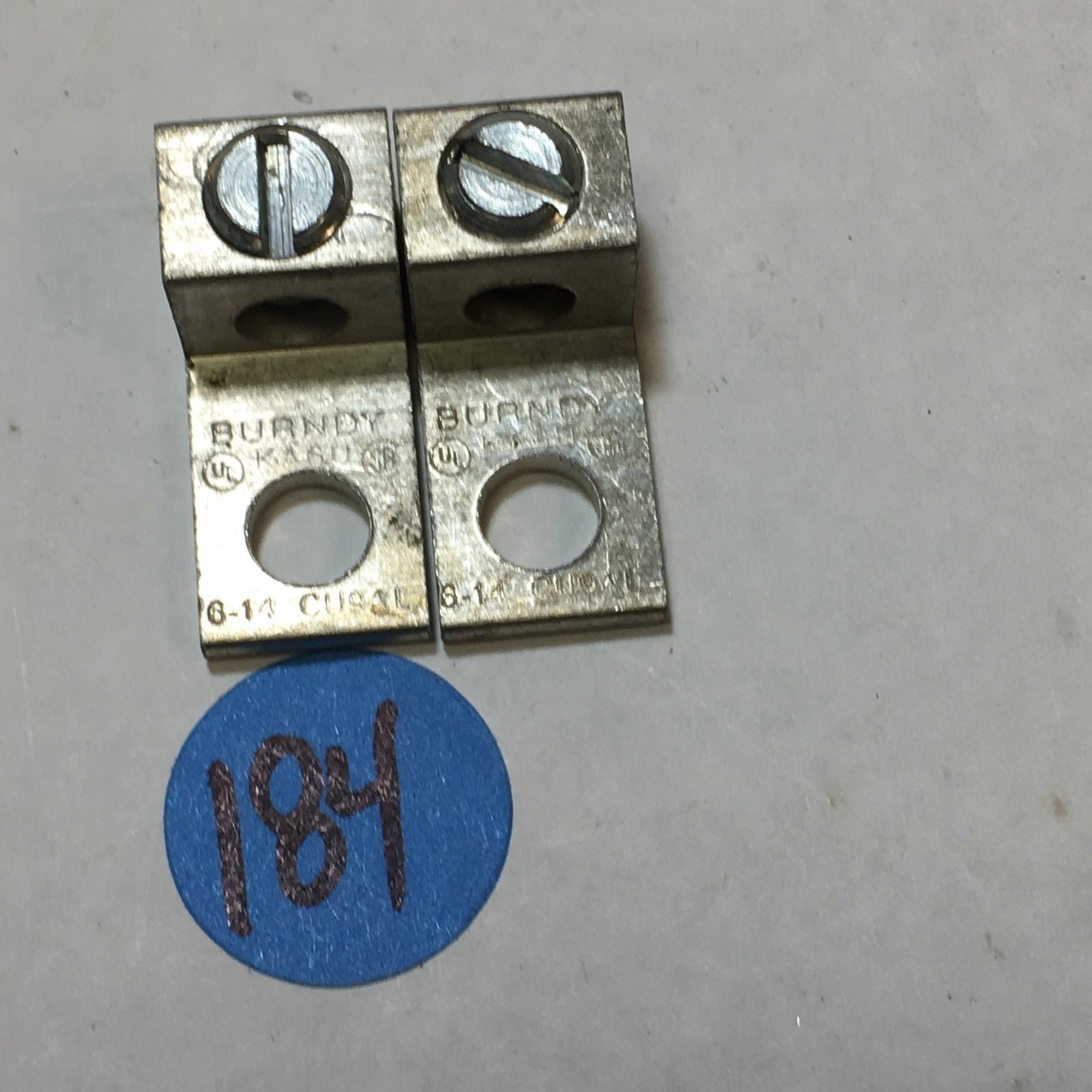 Burndy KA6U Mechanical Connector Lugs, 6-14 CU9AL, Lot of 2 (#184) | eBay