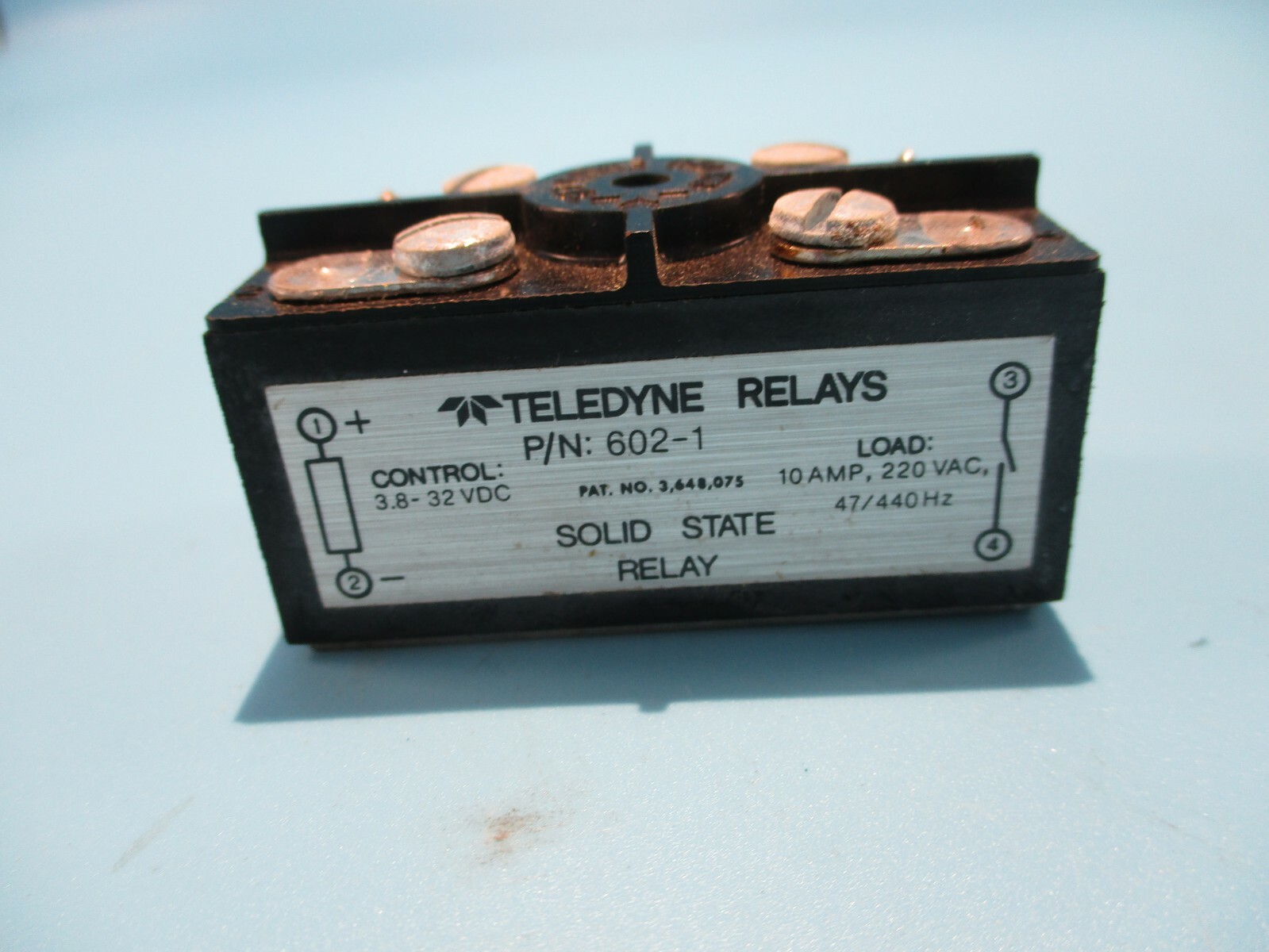 NEW OLD STOCK TELEDYNE 602-1 SOLID STATGE RELAY | eBay
