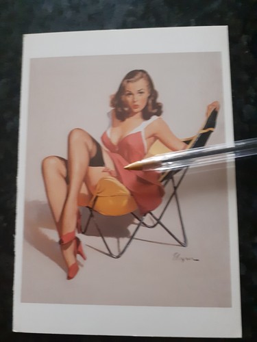 PIN UP _ housewife talon _$_ Gil Elvgren _ érotique _ porte-jarretelles _ PIN-UP | eBay