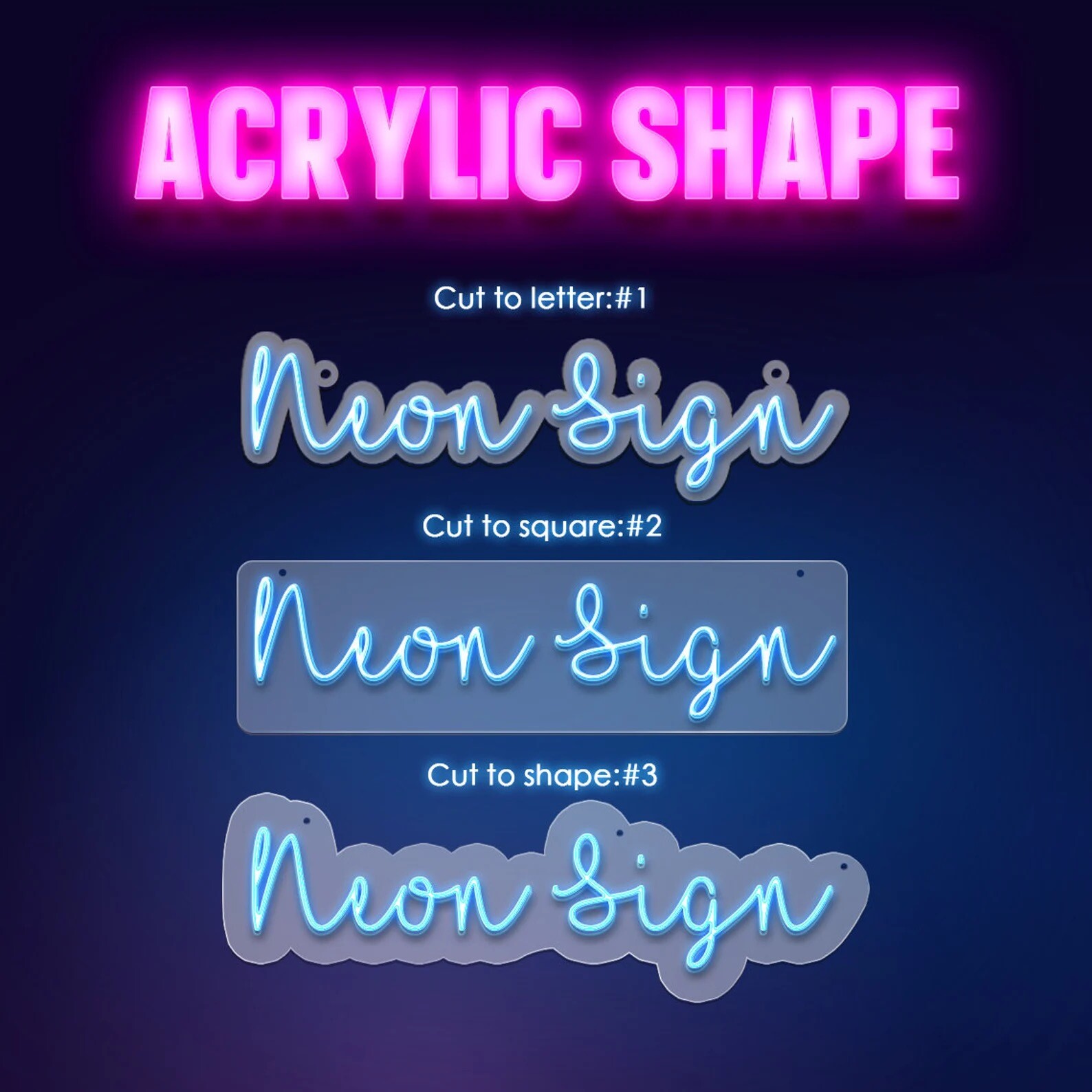 Customised Neon LED Light Sign, Night Light, Wedding Neon Signs, Shop ...