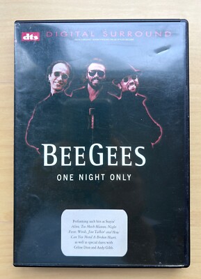 Bee Gees, The - One Night Only (DVD, 1999, DTS Digital Surround ...