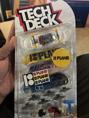 Tech Deck Plan B 4 Pack | eBay