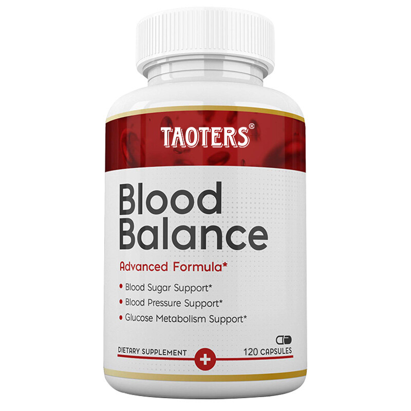Blood Balance Supplement -30/60/120Capsules-Blood Sugar Support & Blood ...