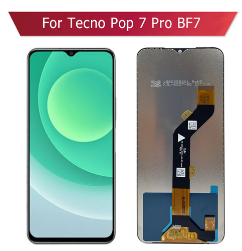 For Tecno pop 7 pro BF7 BF7N LCD Screen Display And Touch Screen Glass ...