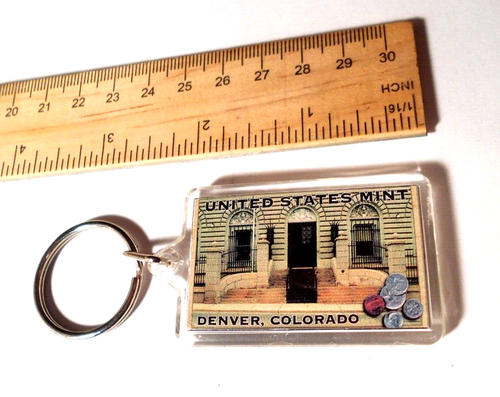 VINTAGE Denver United States Colorado Mint Key Ring Keychain | eBay
