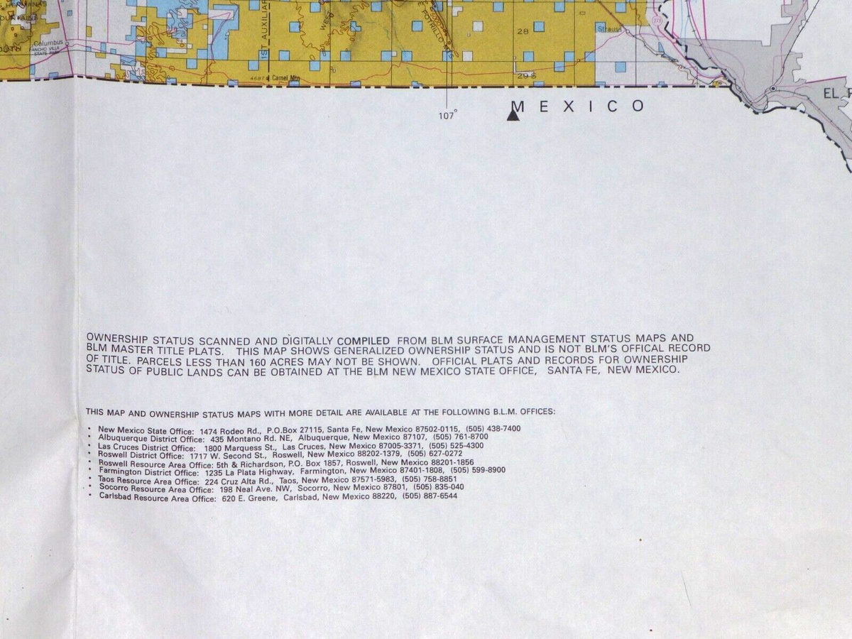 Mapas De Blm De California Well Finder
