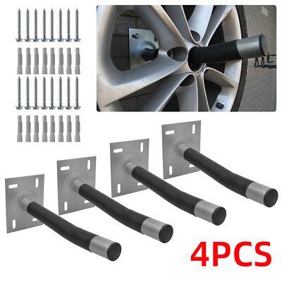 Wandhalterung für Autoreifen Felgenhalter Reifenhalter Reifen für 4 ...