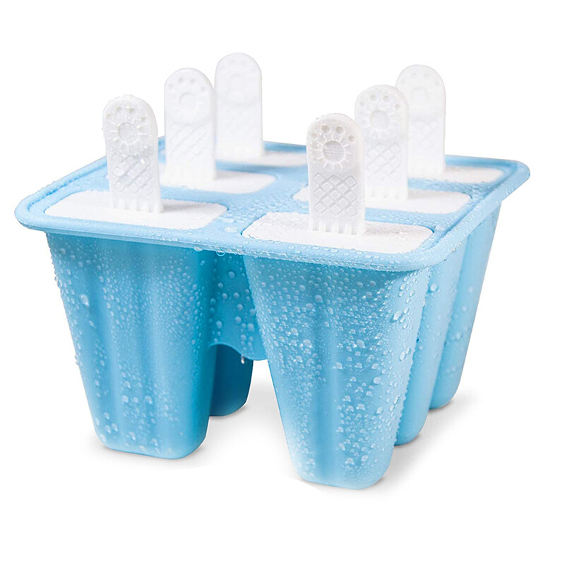 Silicone Ice Cream Mould Block Frozen Molds Icy Pole Jelly Popsicle AU ...