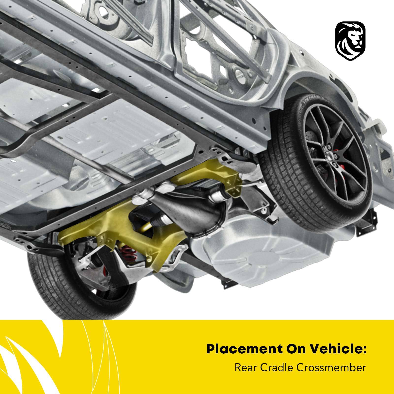 2003-2006 Mitsubishi Outlander 4WD Rear Subframe Crossmember Cradle ...