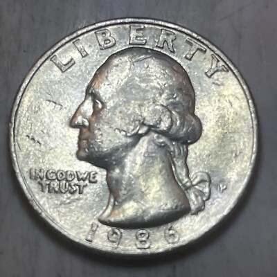 1986 P Quarter Error | eBay