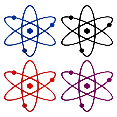 Atom Sticker - Atomic Decals | eBay