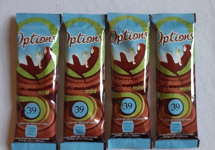 OPTIONS Hot Drinking Chocolate Powder Sachets Many Flavours SHIPS ...