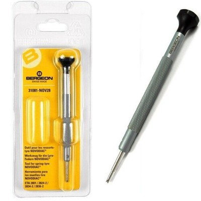 Bergeon 31081-NOV28 NOVODIAC® Shock Spring Screwdriver Watchmaker Tools ...