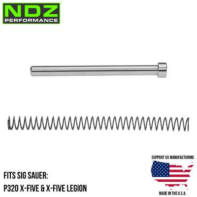 NDZ Sig P320 X5 X-Five Legion Guide Rod Assembly Stainless Steel ISMI ...