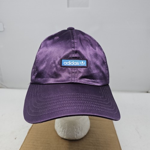 Adidas Satin Hat Cap Purple Adjustable Strapback Golf Relaxed Casual | eBay
