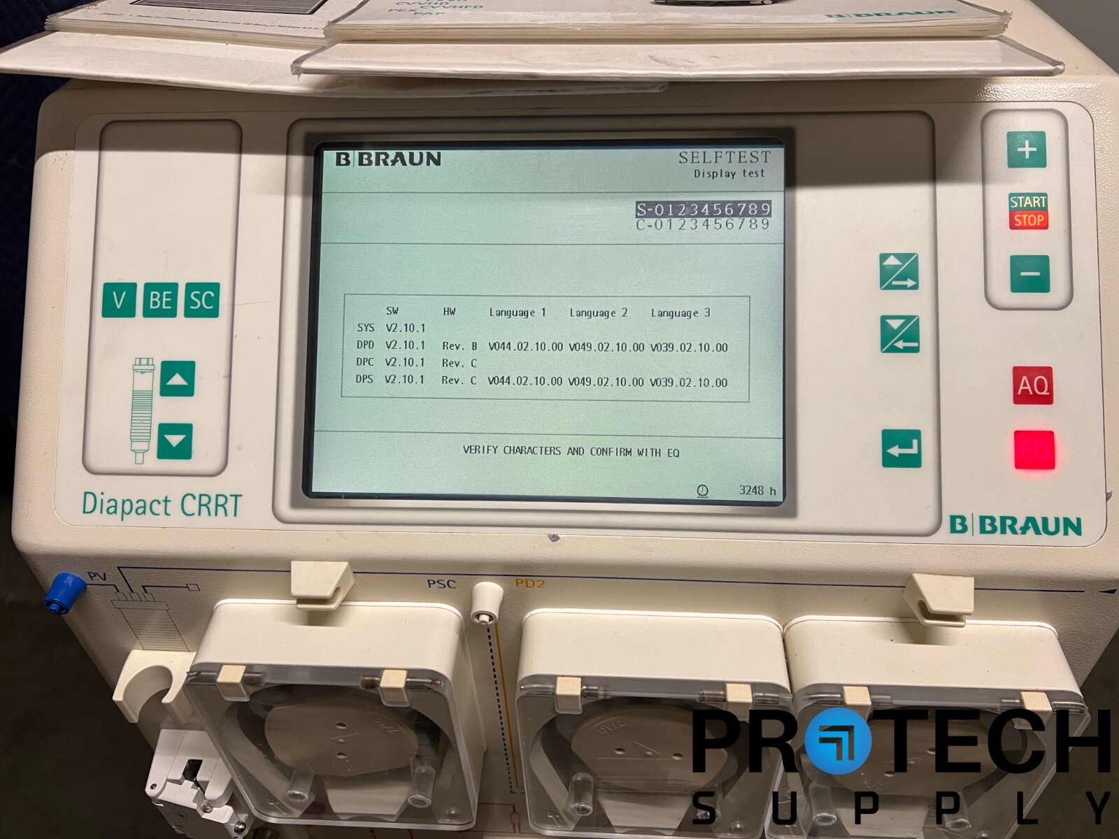B Braun Diapact CRRT Dialysis Machine | eBay