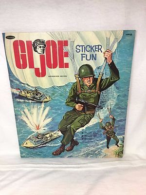 1965 GI Joe Sticker Fun Book Whitman Rare Vintage | eBay