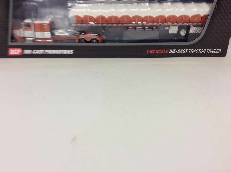 DCP Peterbilt 379 w/ Flatbed w/ Covered Wagon Trailer New in Box #34149 ...