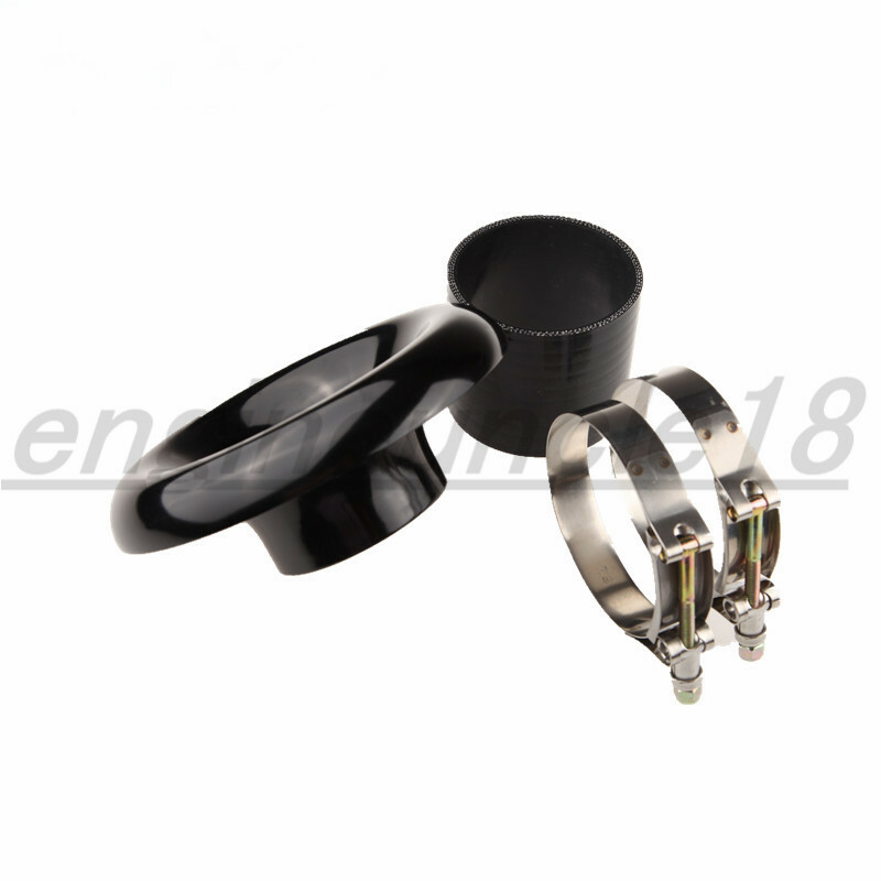 Universal 4" inch Velocity Stack For Cold/Ram Engine Air Intake/ Turbo ...