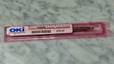 OKi Metcal STTC-137 - Soldering Iron Cartridge Chisel 30°, 1.8 mm Tip ...