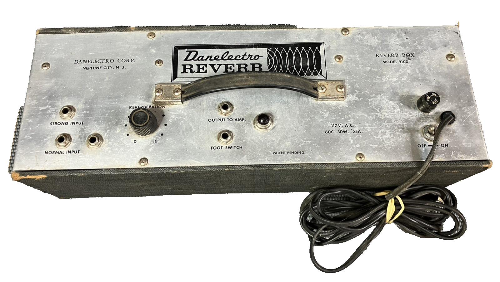 Danelectro Reverb Box Model 9100 Rare Vintage Spring Reverb (Parts ...