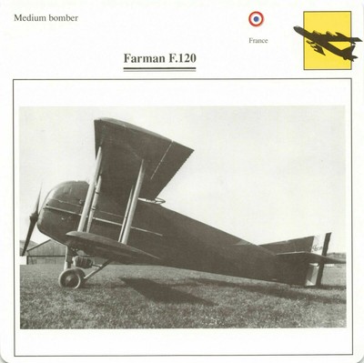 Farman F.120 Medium Bomber 1920s France, Warplanes Collectors Club | eBay