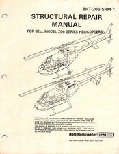 Bell 206 Helicopter Structural Repair Manual Bht-206-srm-1 for sale ...