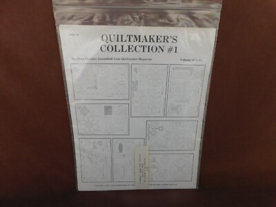 QuiltMaker's Collection #1 Leman Publications 1986 NIP | eBay