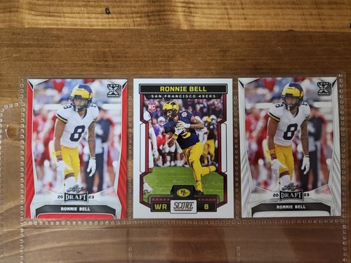 Ronnie Bell Rookies - Michigan/San Francisco 49ers - 3 Card Lot | eBay