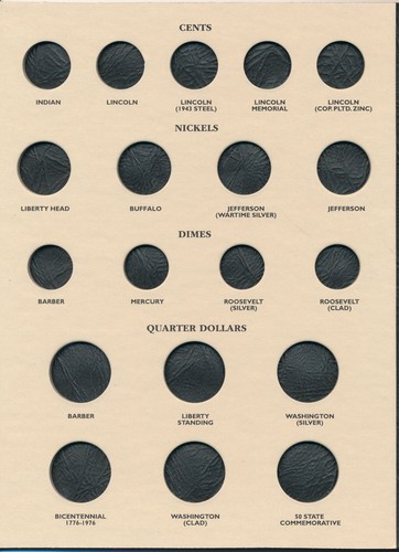 Littleton Coin Folder LCF27 Twentieth Century U.S. Type Book/Album 20th ...