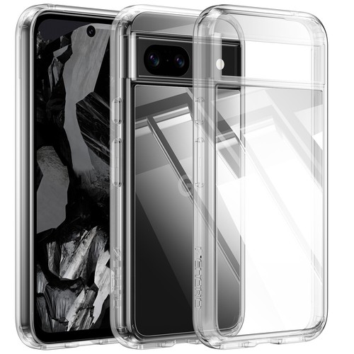 For Google Pixel 8a Phone Case Clear Shockproof Dropproof Cover/Screen ...