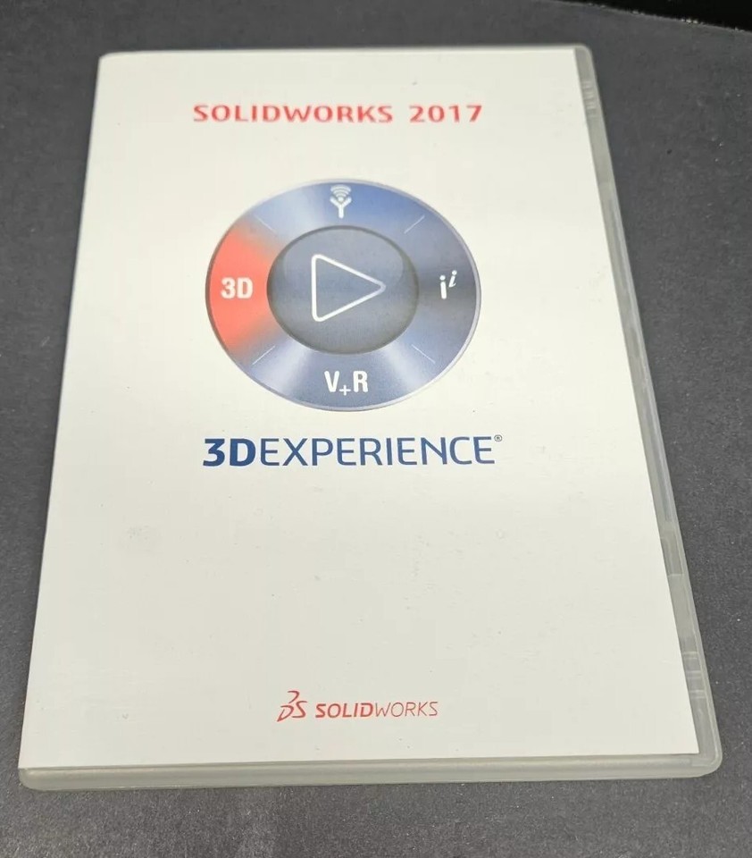 SOLIDWORKS 2017 3D Experience 2 Discs 64-bit Windows NO SERIAL/CD KEY ...