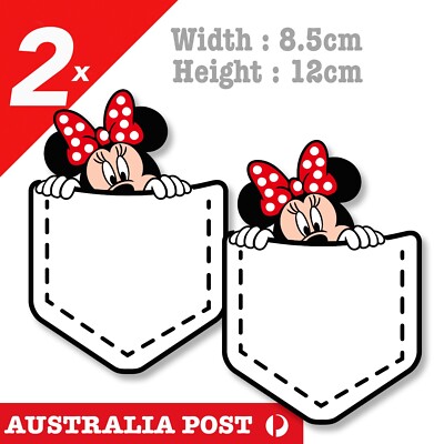 Minnie Mouse Funny Pocket Sticker | eBay Australia