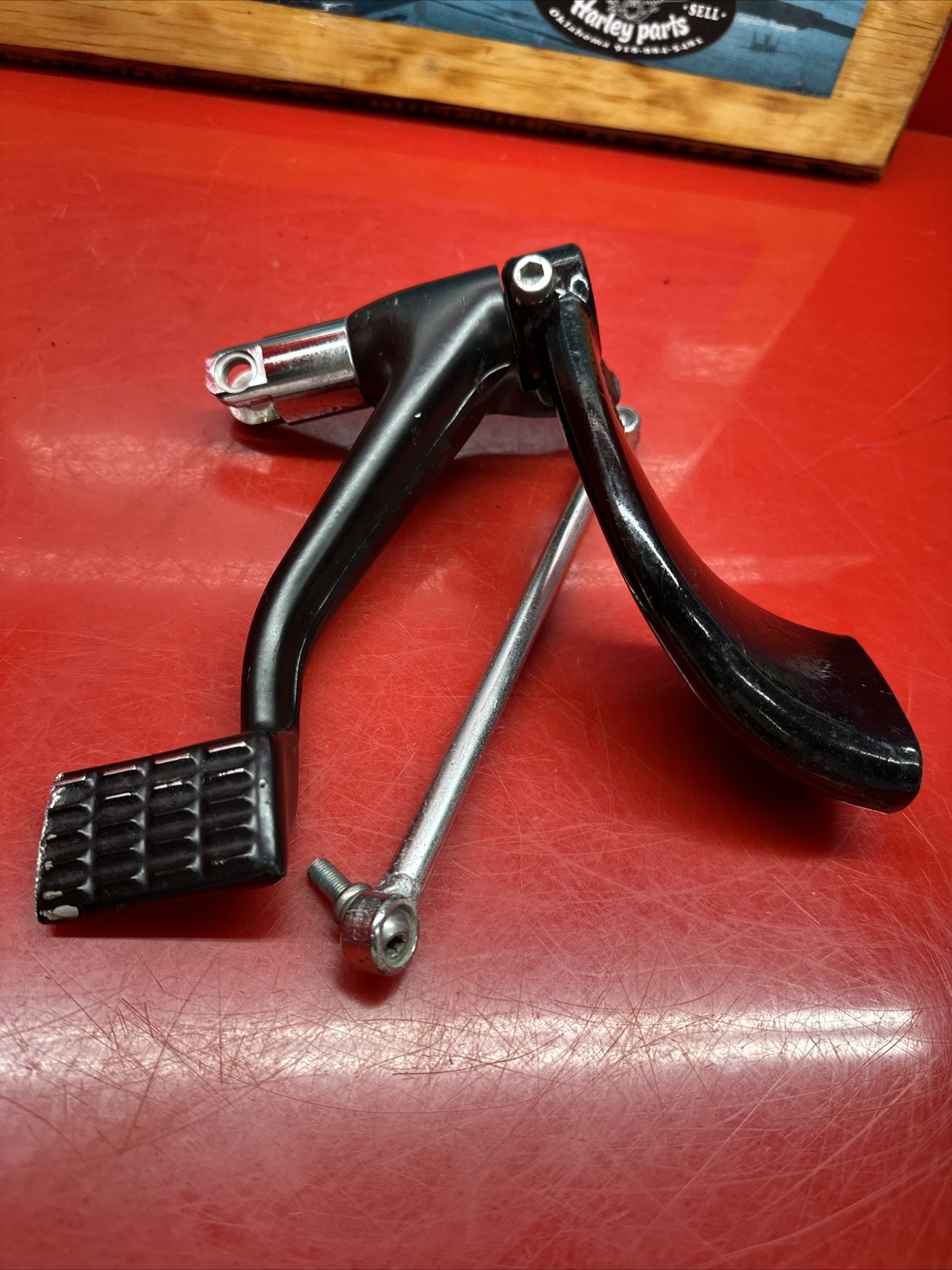 Harley Sportster Mid Control 2004-13 Take Offs Foot Peg Mount Bracket ...