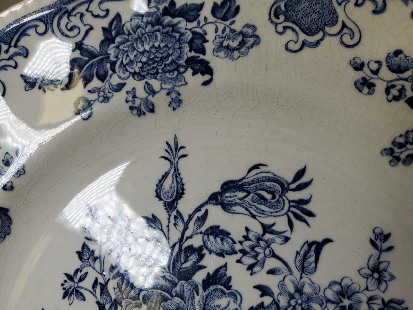 KENSINGTON England STAFFORDS Balmoral Blue Plates, Cups, Bowls SOLD BY ...