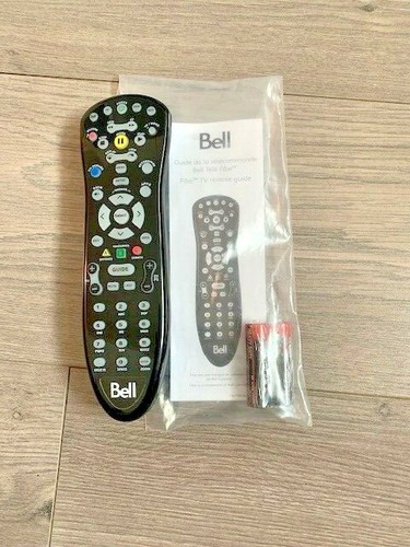 Bell TV Fibe MXv4 IR TV Box Remote Control Brand New With Manual | eBay