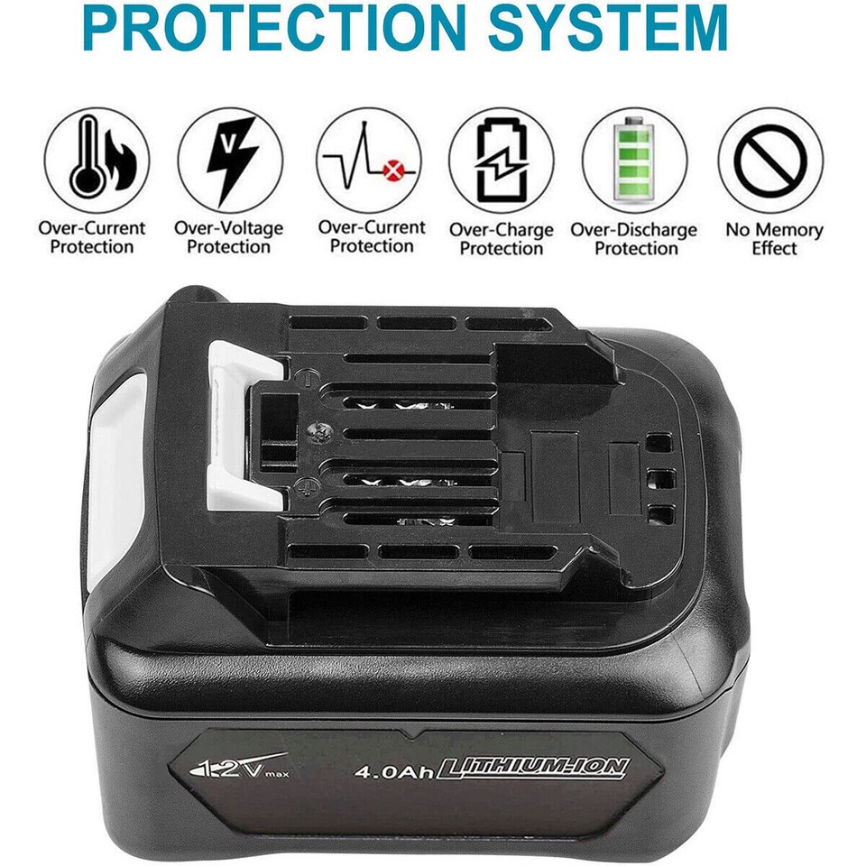 Makita 12V MAX Battery CXT Li-ion BL1041B BL1021 1016 10.8V 4.0Ah ...