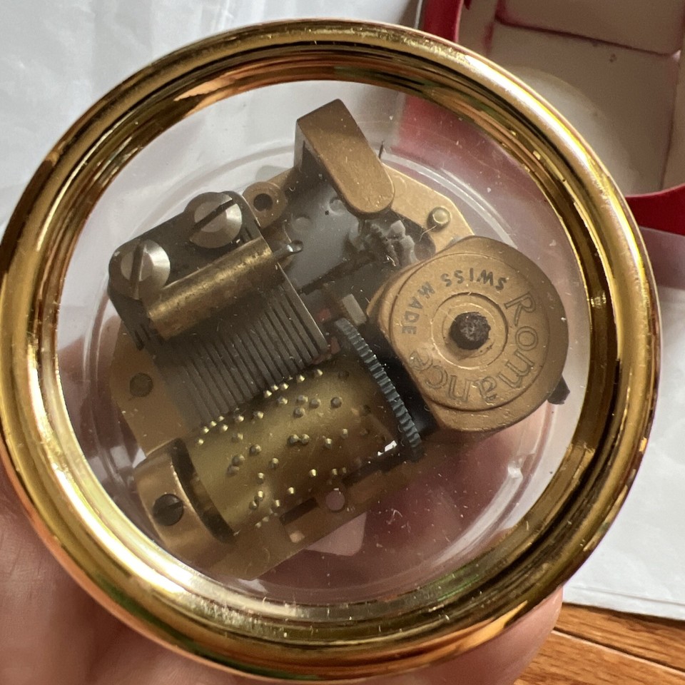 Swiss Music Box - Vintage Jobin of Switzerland Romance - Work | eBay