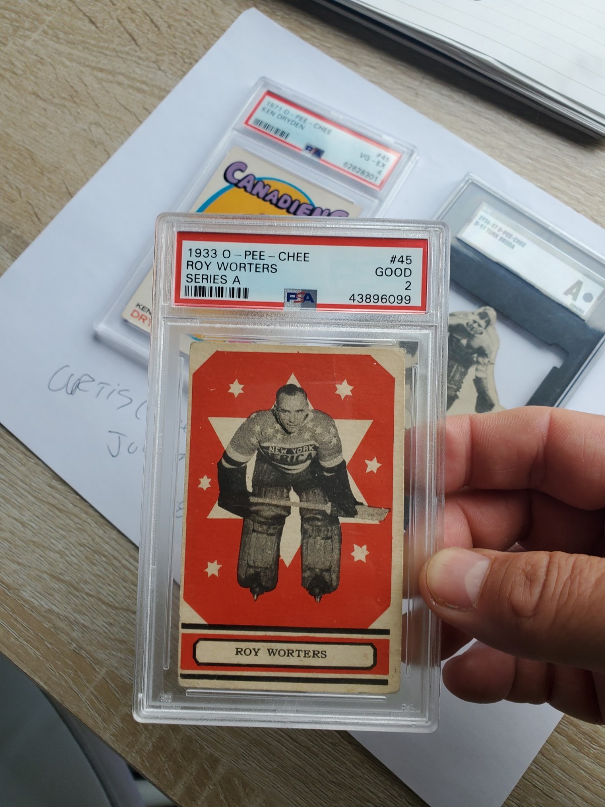 1933 O-PEE-CHEE #45 ROY WORTERS RC ROOKIE PSA 2 Series A | eBay