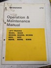 DAEWOO FORKLIFT OPERATION MAINTENANCE MANUAL BC20 BC25S BC30S B25 B30S ...