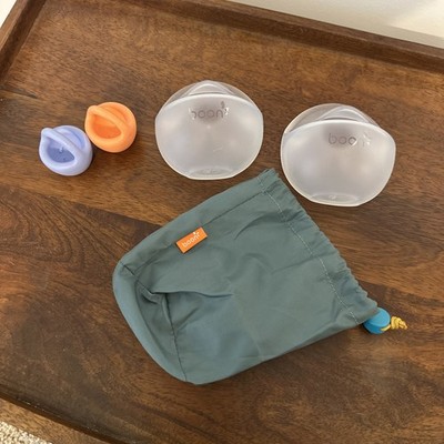 Boon Trove Silicone Manual Breast Pump Set - Hands Free Breast Milk ...